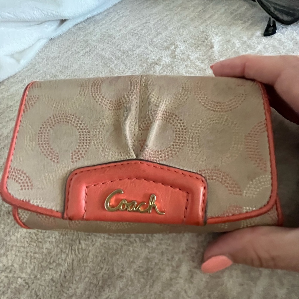 Coach Trifold Wallet - Gem